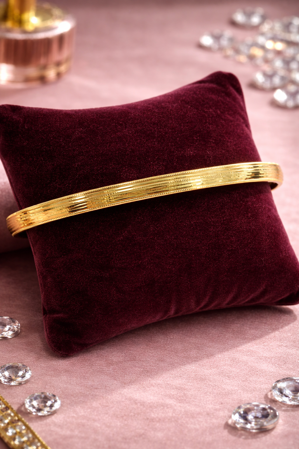 Imperial Line Gold Gents Kada – Diavo Jewels